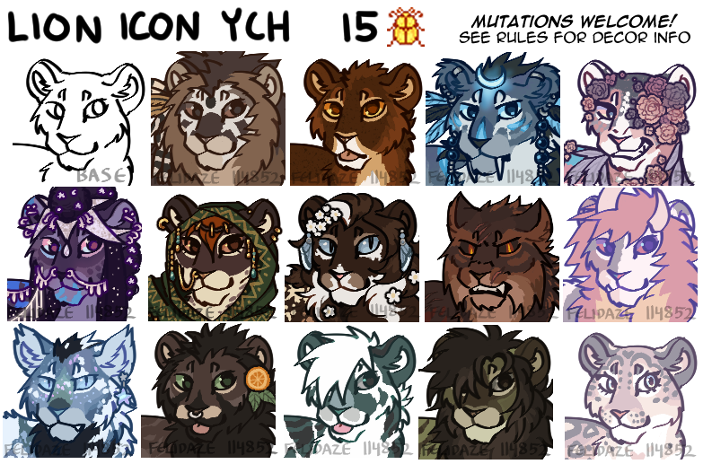 150x150 Lion YCH [CLOSED] :|: Lioden