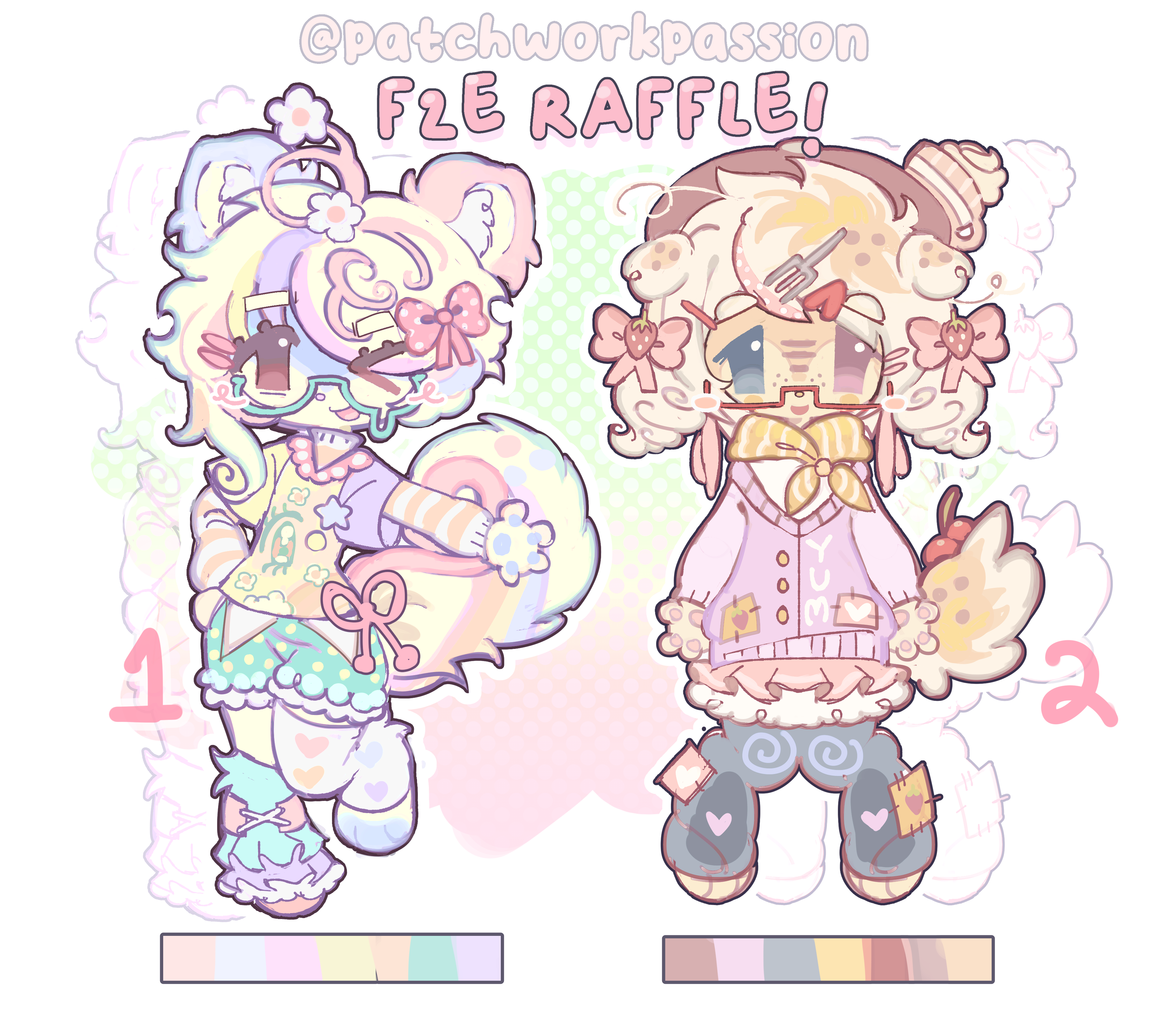 CUTE F2E DESIGN RAFFLE!! 🌼 on Toyhouse