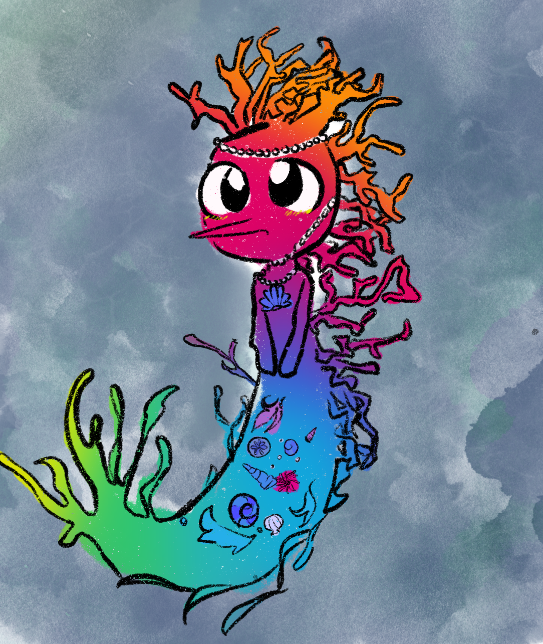 View topic - [OMGSR] Draw My Leafy Seahorse - ends soon - Chicken Smoothie