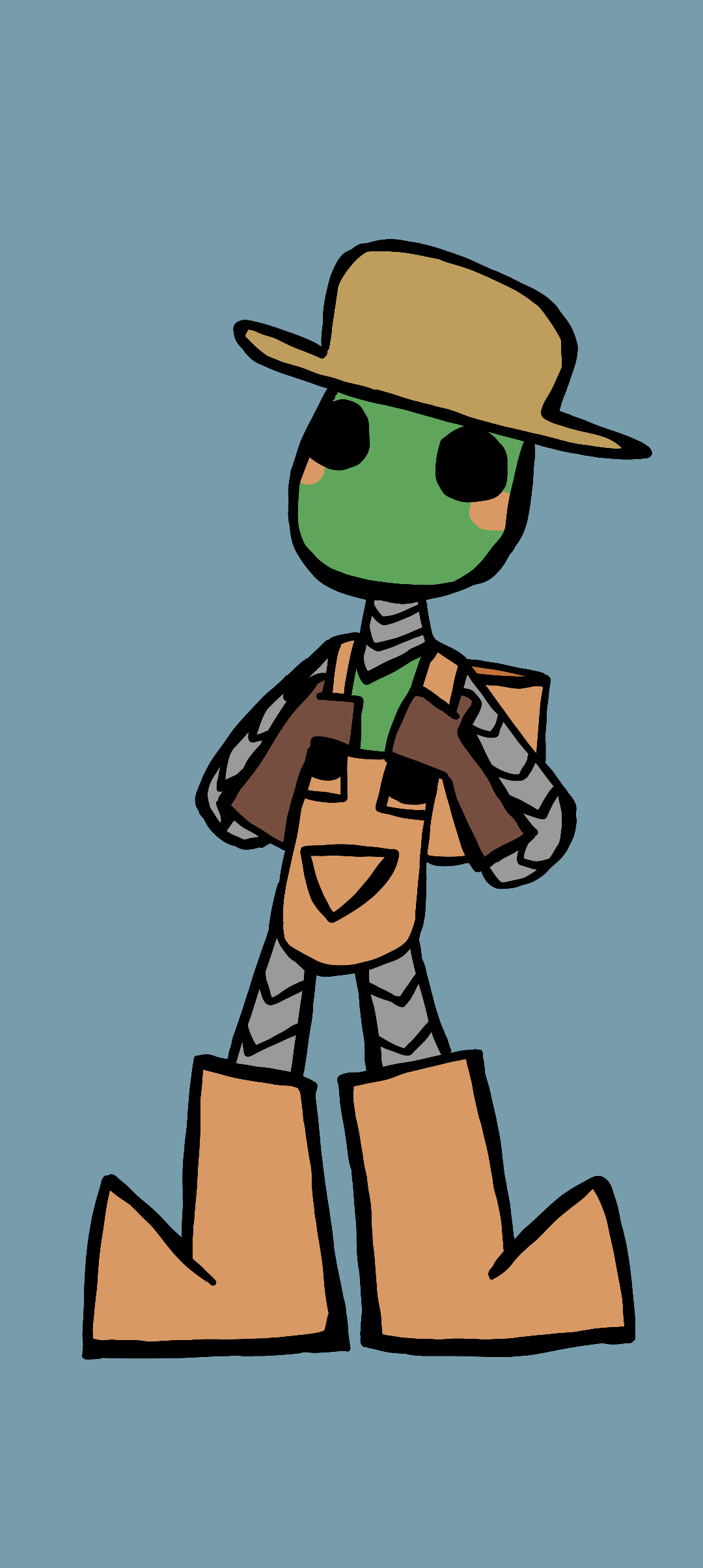 draw the robot OC above you! on Toyhouse