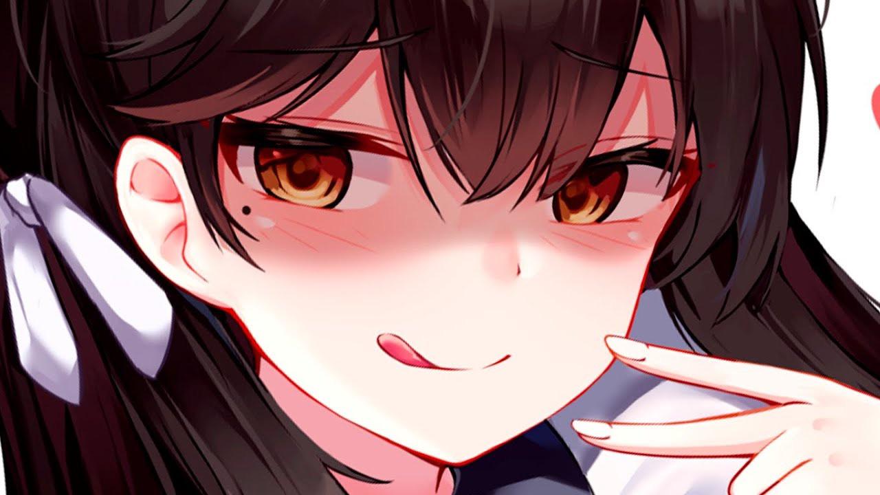 Color 1girl, atago, azur lane, blush, brown eyes, brown hair, close up ...