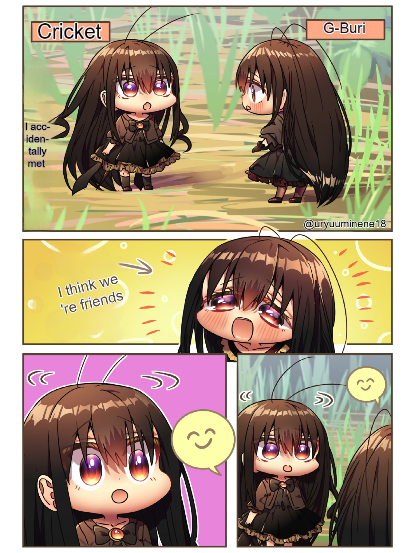 [Art] Cockroa-chan Thinks She's Met A Friend [English] (Cockroa) : r/manga