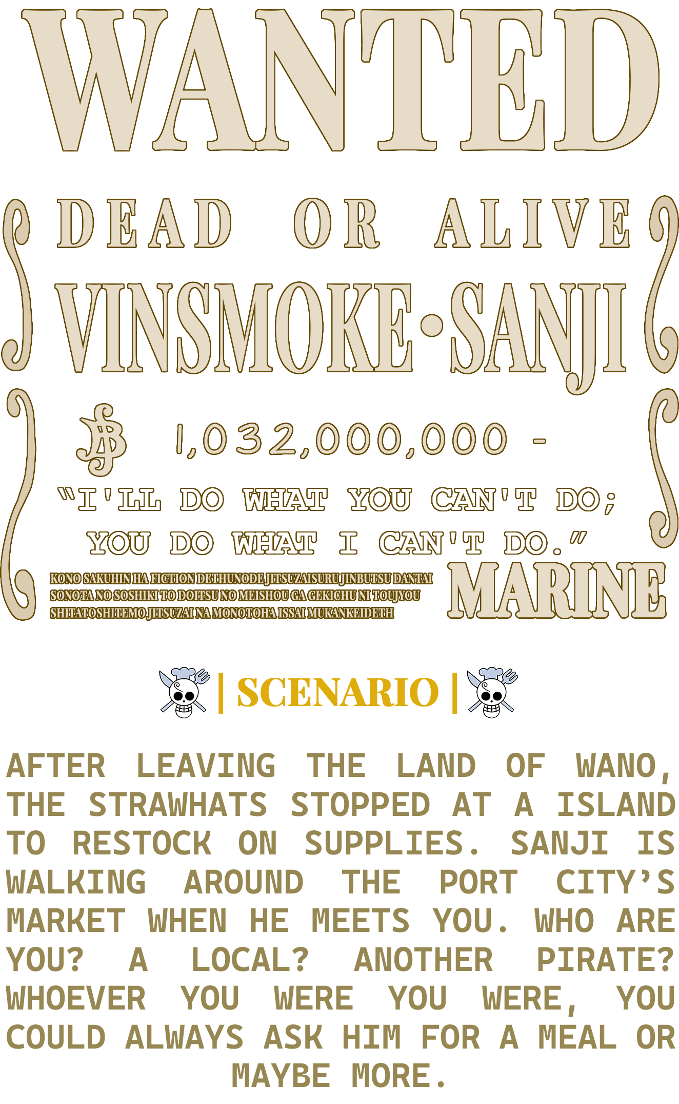 Chat with 𝐒𝐀𝐍𝐉𝐈 | Post Wano