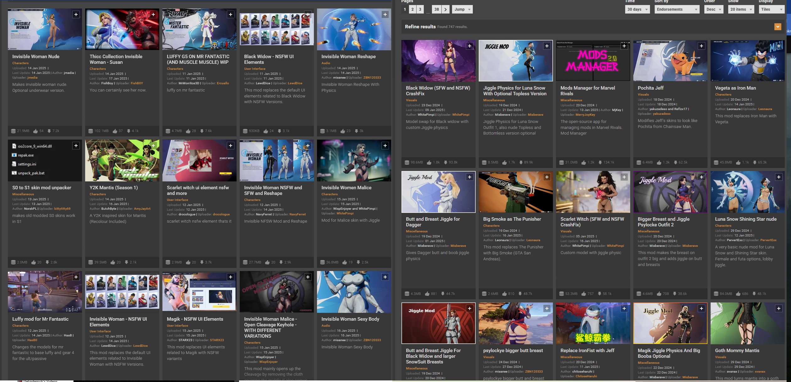 why so many weird mods? :: Marvel Rivals General Discussions