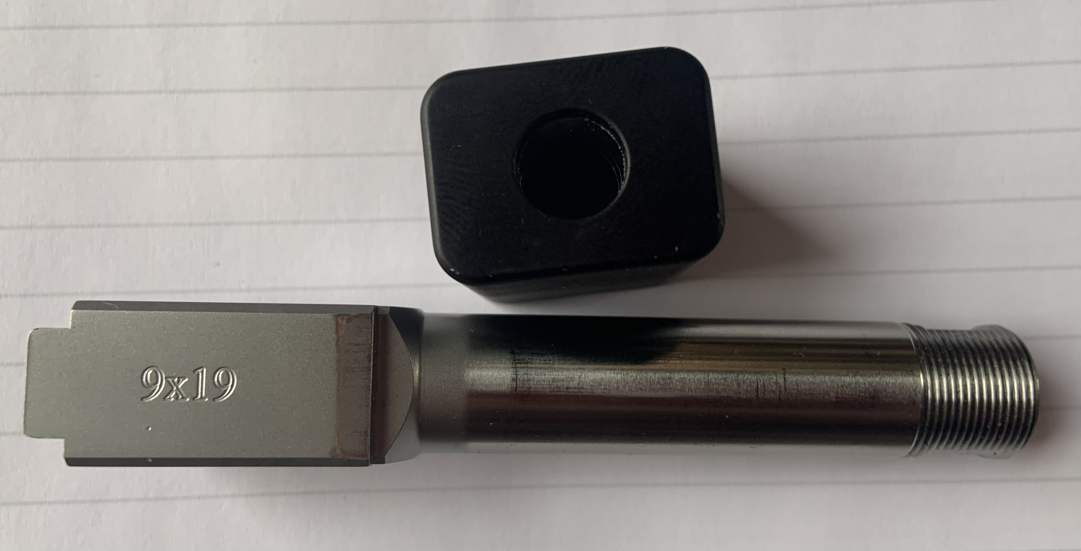 KKM threaded barrel and compensator combo for Glock 26, Roland Special ...