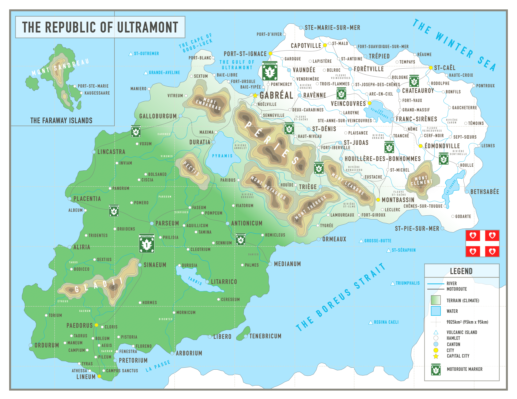 Ultramont General Worldbuilding | The North Pacific