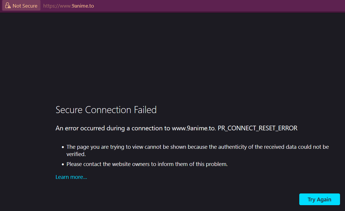 None of the sites or mirrors work! HELP! : r/9anime