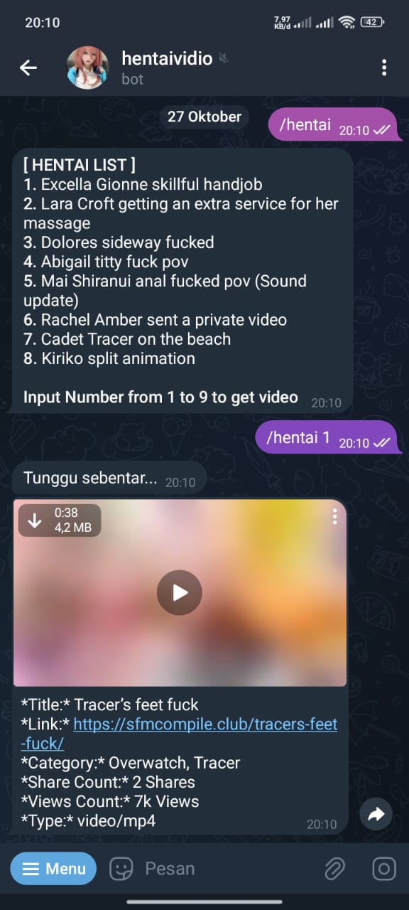 GitHub - rizkiwibu/hentai-telegrambot