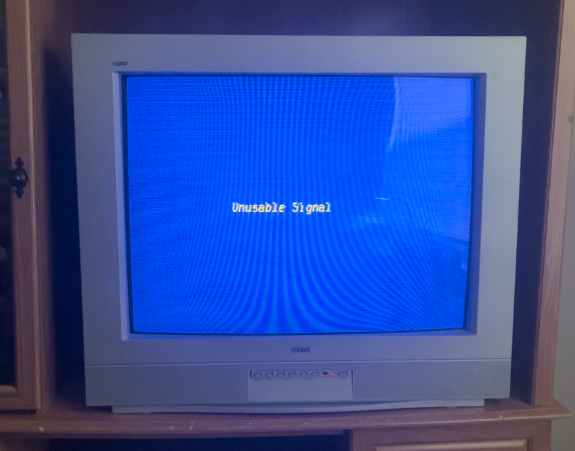 RCA sdtv inputs not working : r/crt