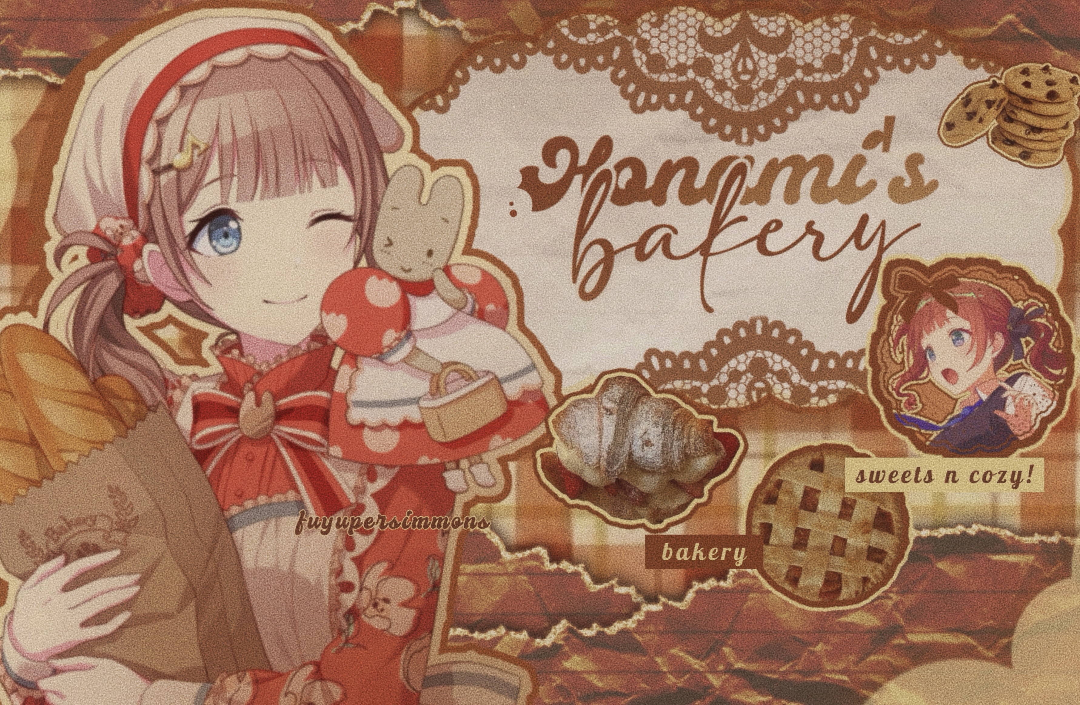 honami : pjsk gfx / banner | Banner, Bakery, Cozy