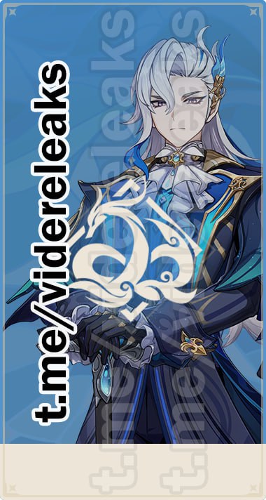 Neuvillette story card bar and con icon : r/Genshin_Impact_Leaks