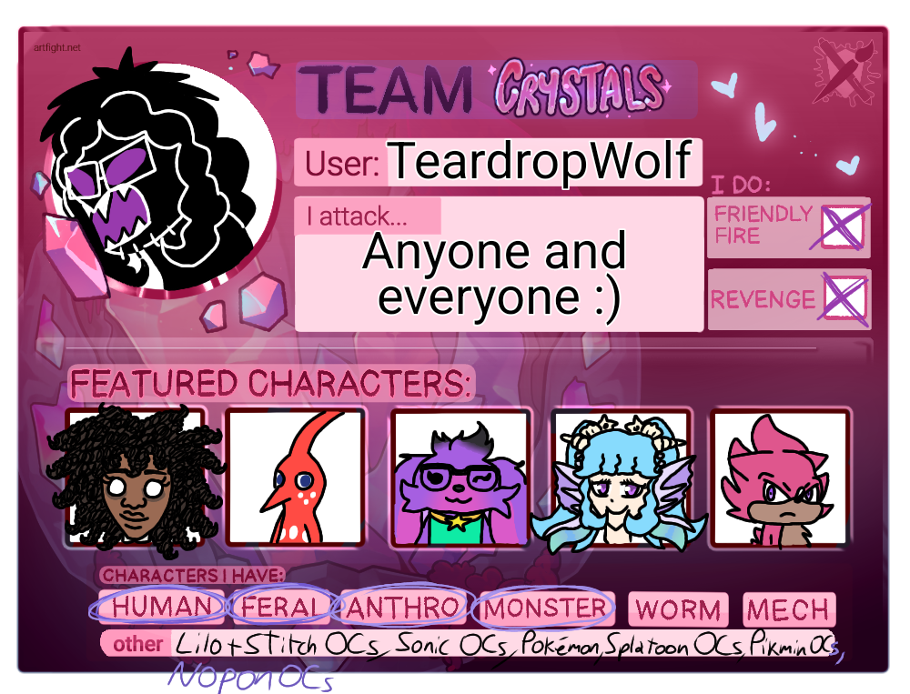 Art Fight - News - Art Fight 2025: Fossils vs Crystals