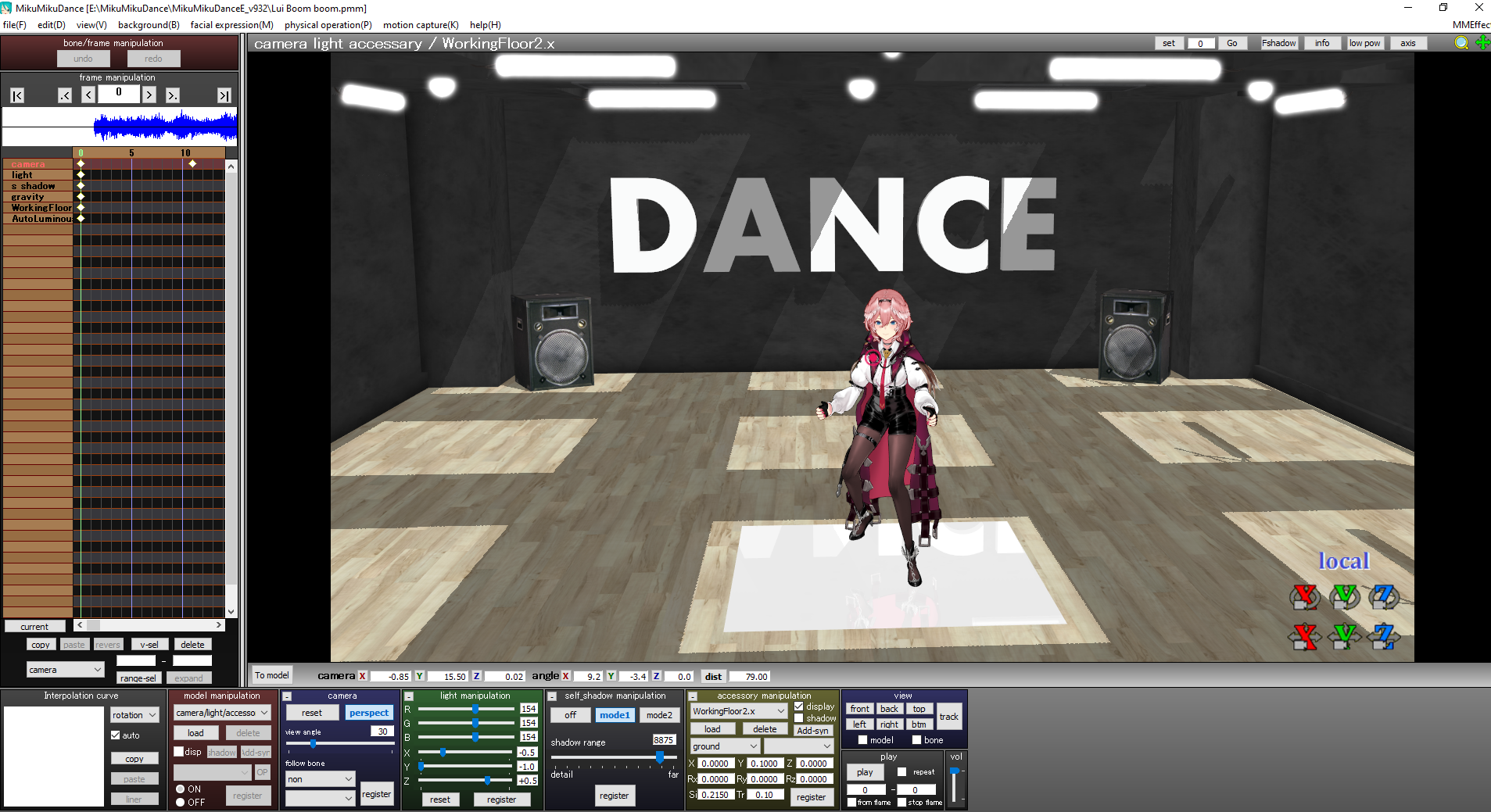 WorkingFloor not blending together with the Stage. I'm trying to put WorkingFloor into this ...