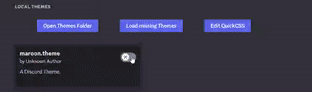 Using the theme locally is unsupported in Vencord. · Issue #19 · phit/discord-maroon-theme · GitHub