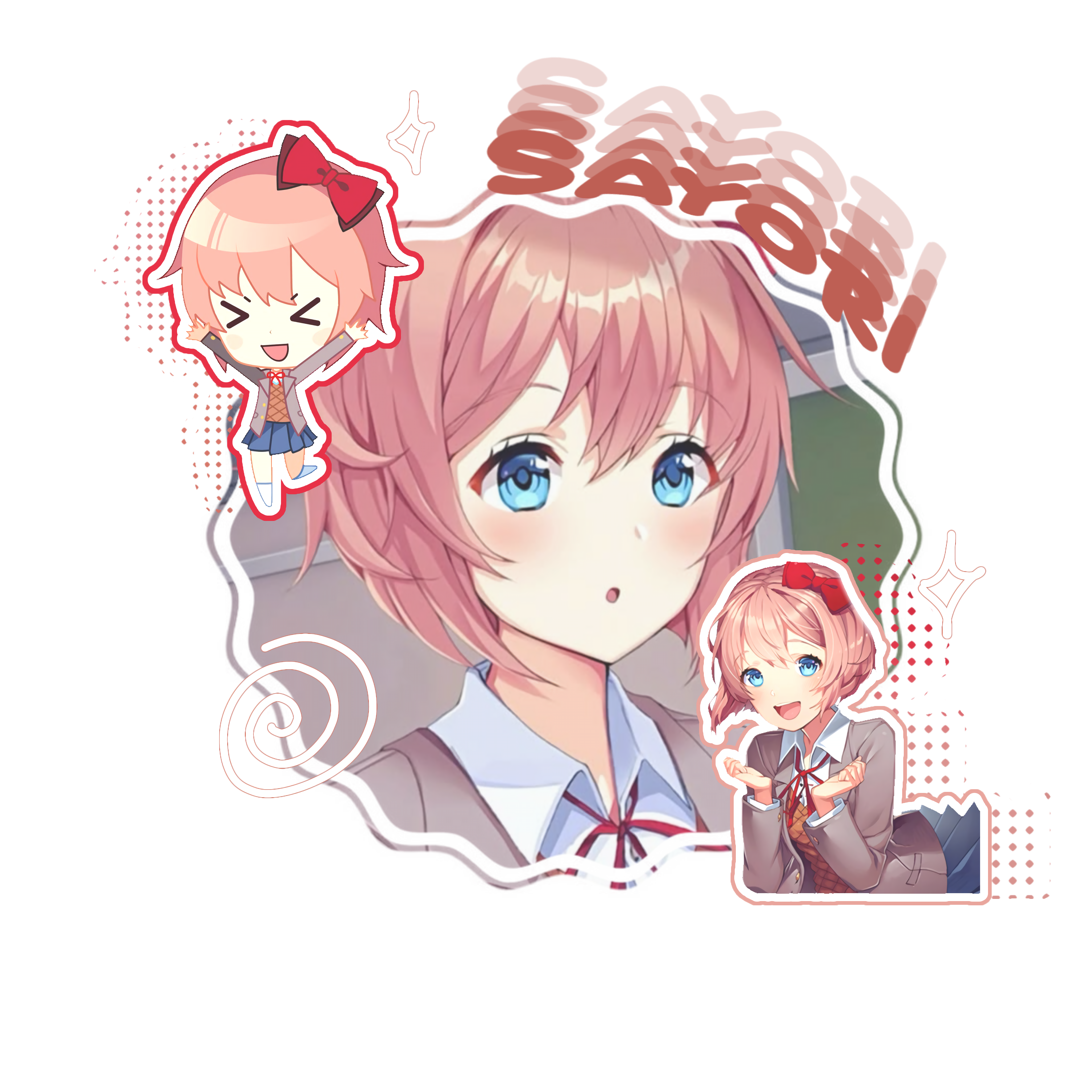 sayori | Silly pictures, Favorite character, Cute banners