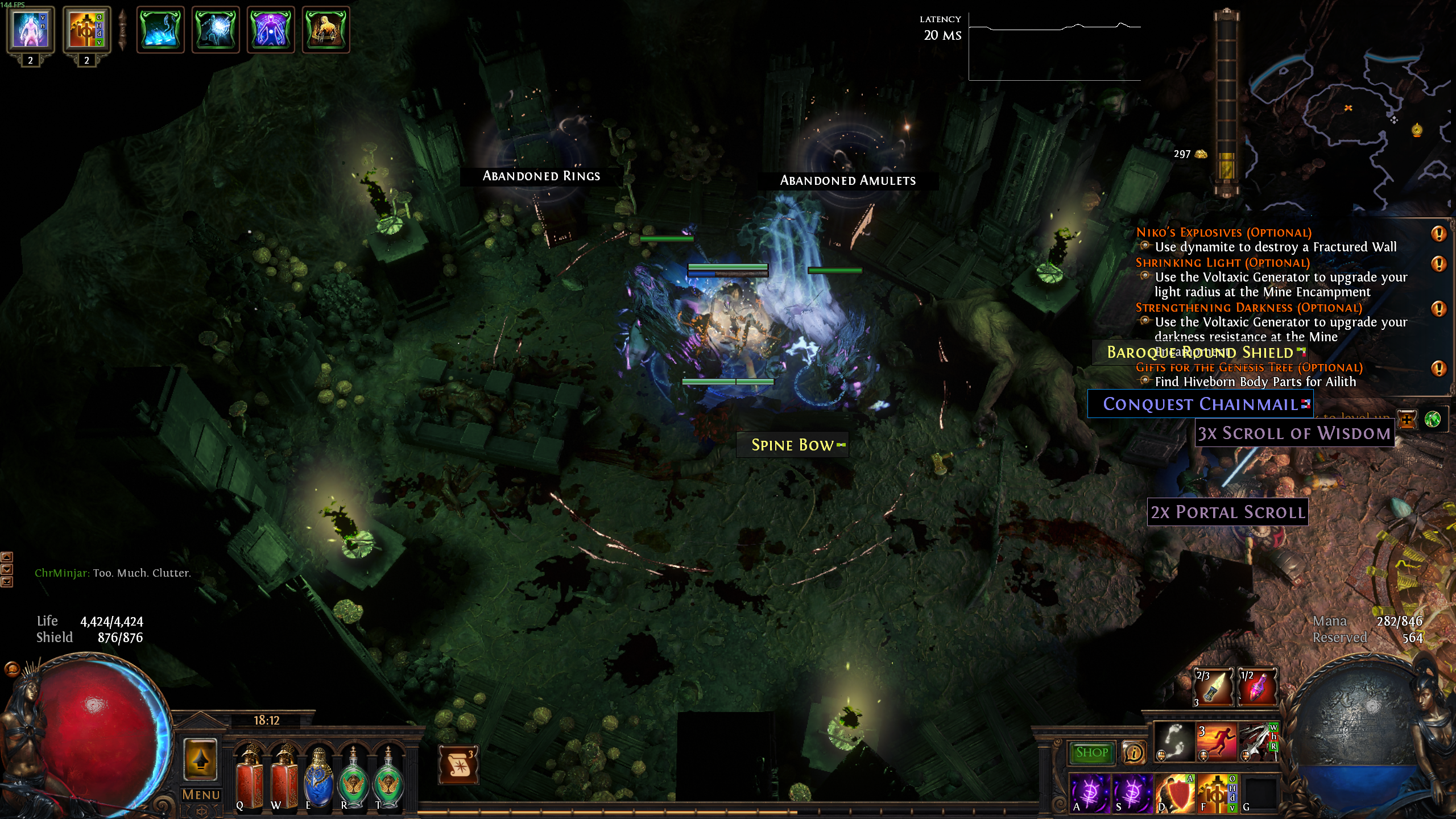 Bug Reports (Path of Exile 1) - Delve area does not match chart - Forum ...