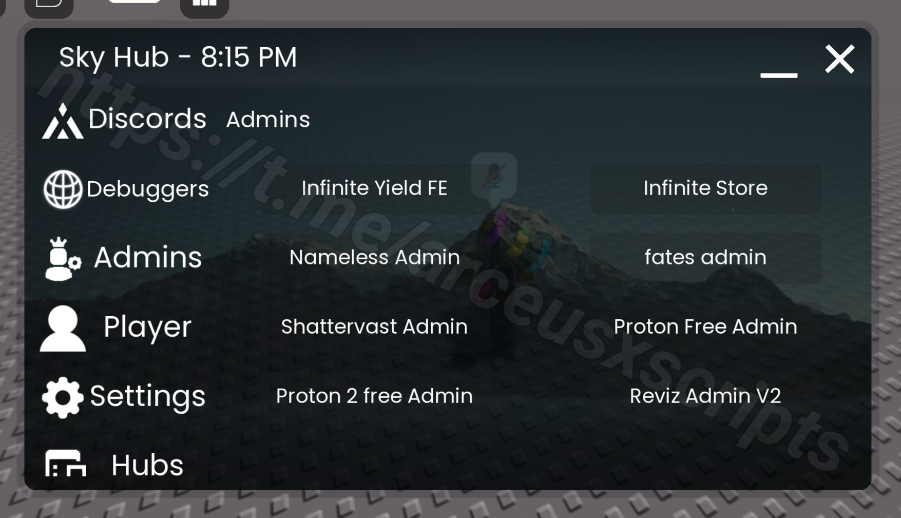 Telegram: Contact @arceusxscripts