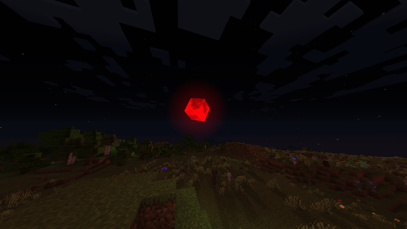 Cubic Sun & Moon v1.7 [Java] Minecraft Texture Pack