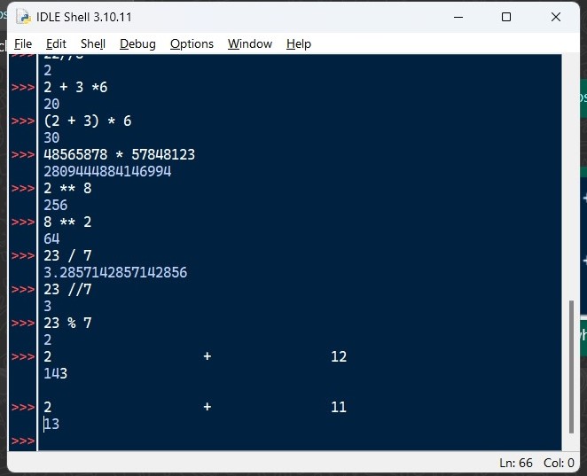 IDLE Wrong Expression Evaluation! : r/learnpython