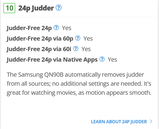 Can't play 23.976fps videos without judder even in 23.976hz refresh ...