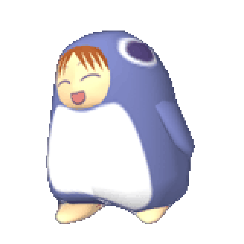 Chiyo Penguin GIF with transparent background