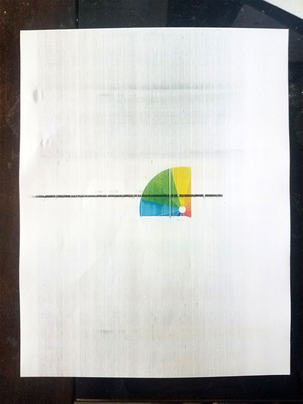 printing - What parts are bad in my printer (sample print provided ...