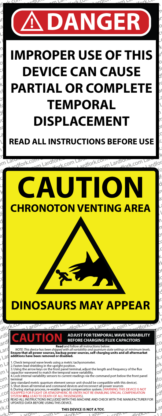 Time Travel Warning 2 : r/Industrial_Punk