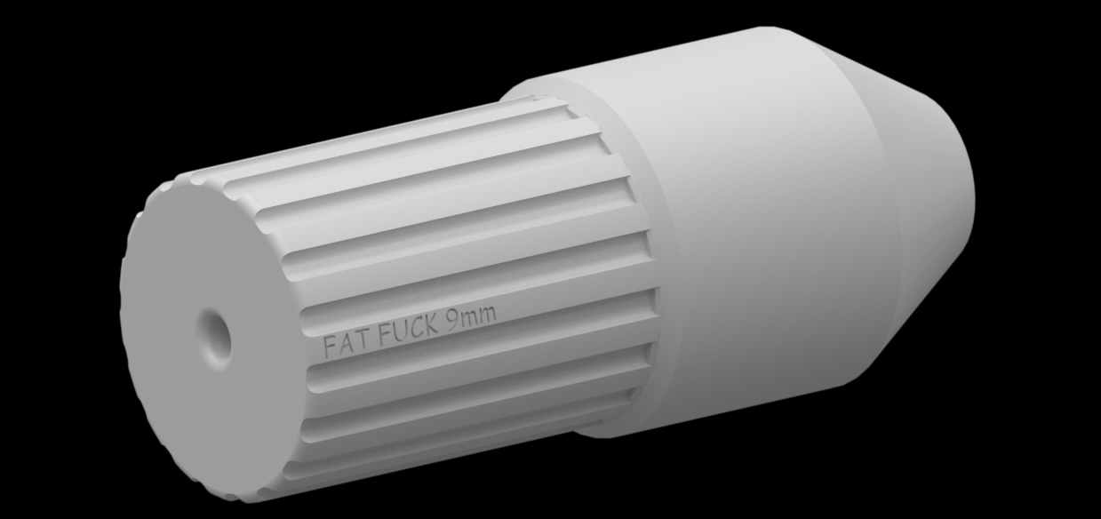 A 3D printable suppressor I’ve been working on for the last few days ...