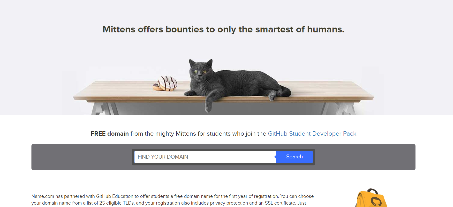 求助关于GitHub学生包name.com他家免费域名-美国VPS综合讨论-全球主机交流论坛 - Powered by Discuz!