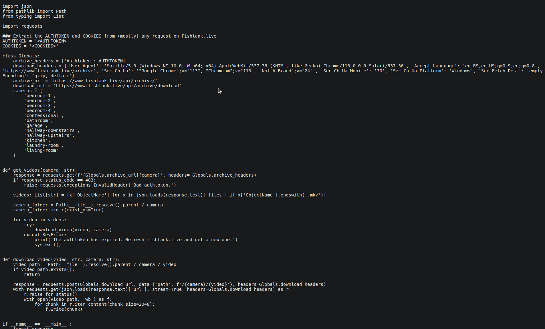 I created an archive downloader for ANYONE (even people without season ...