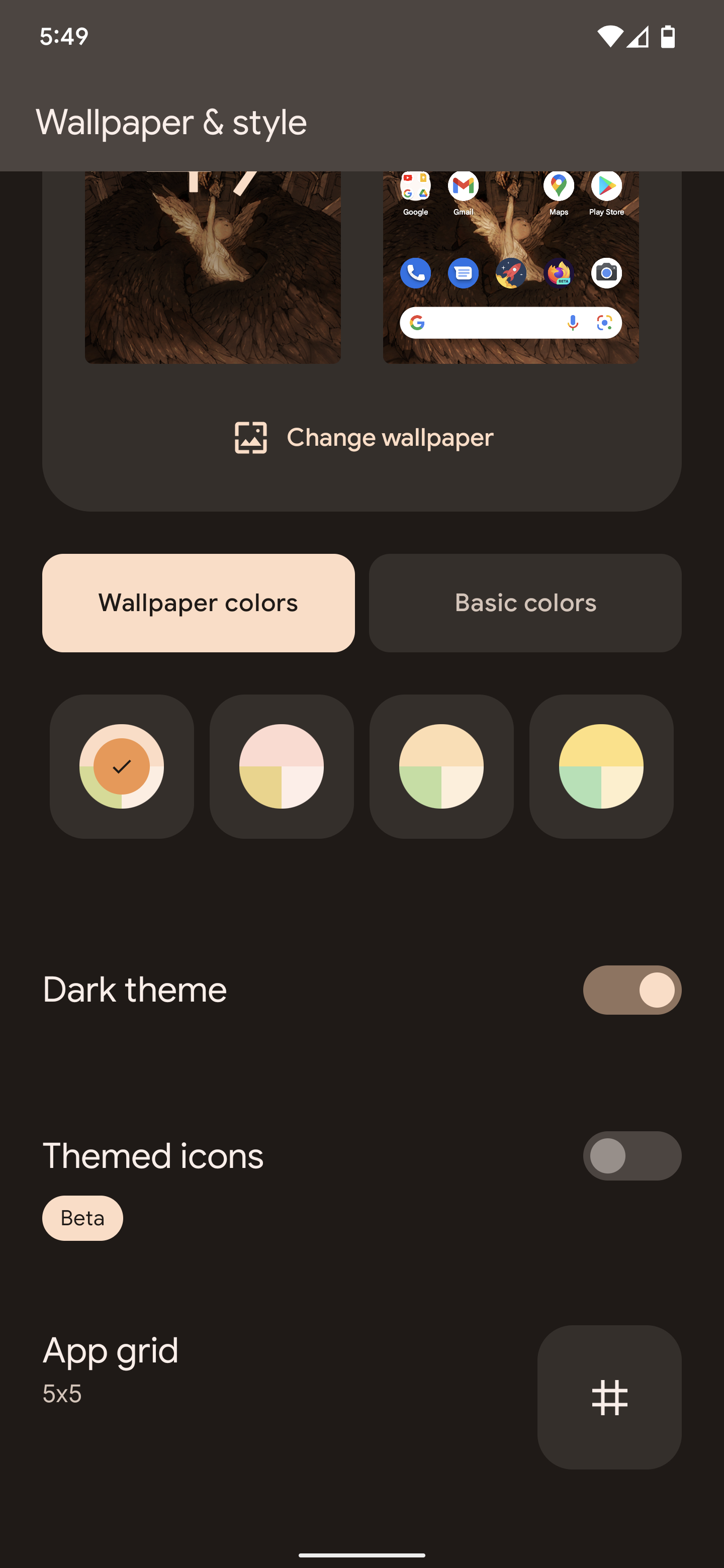 Material You-themed app icons - missing option on P6 Pro : r/GooglePixel