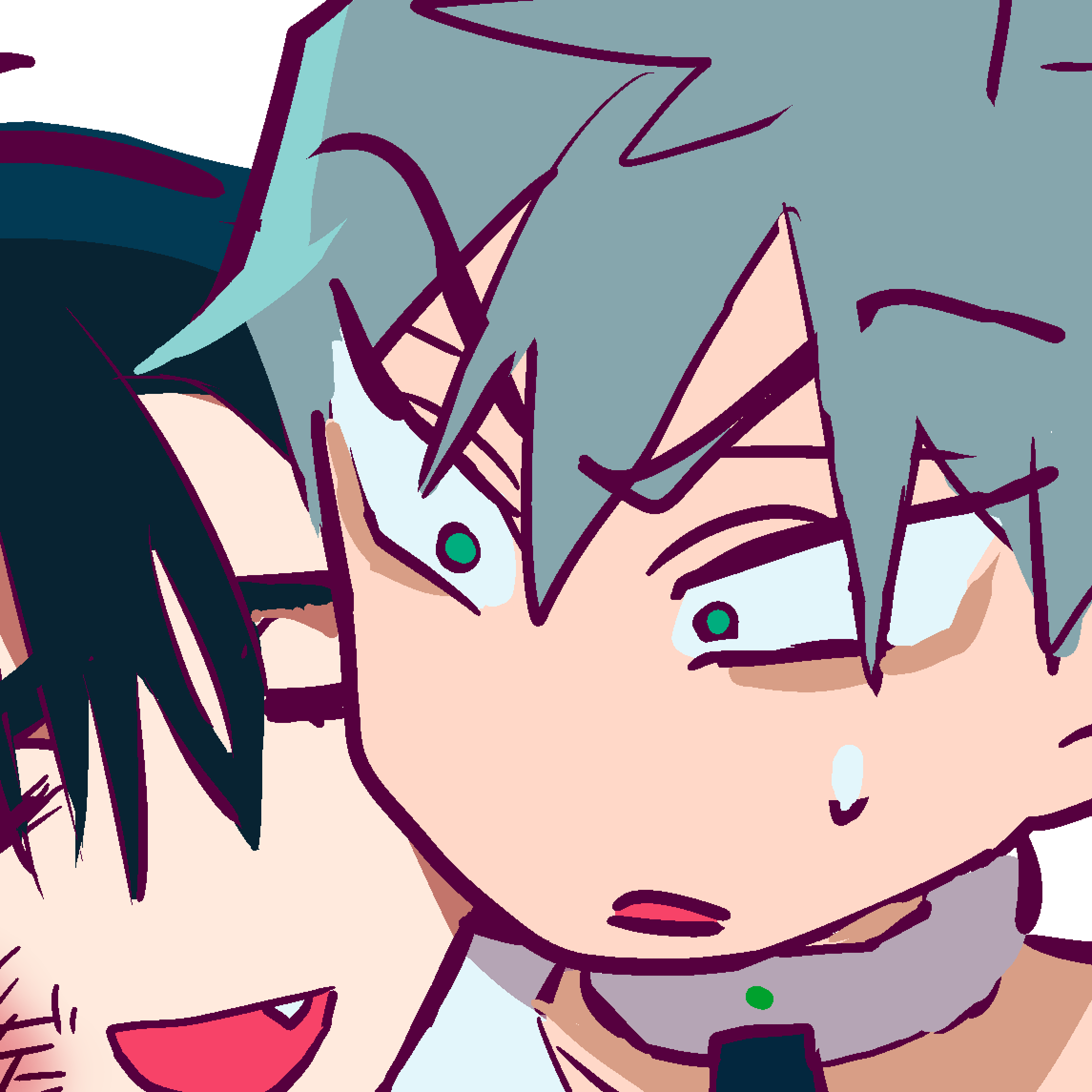 (1/2) ᯓ★ till : alnst | Alien, Matching profile pictures, Yandere boy