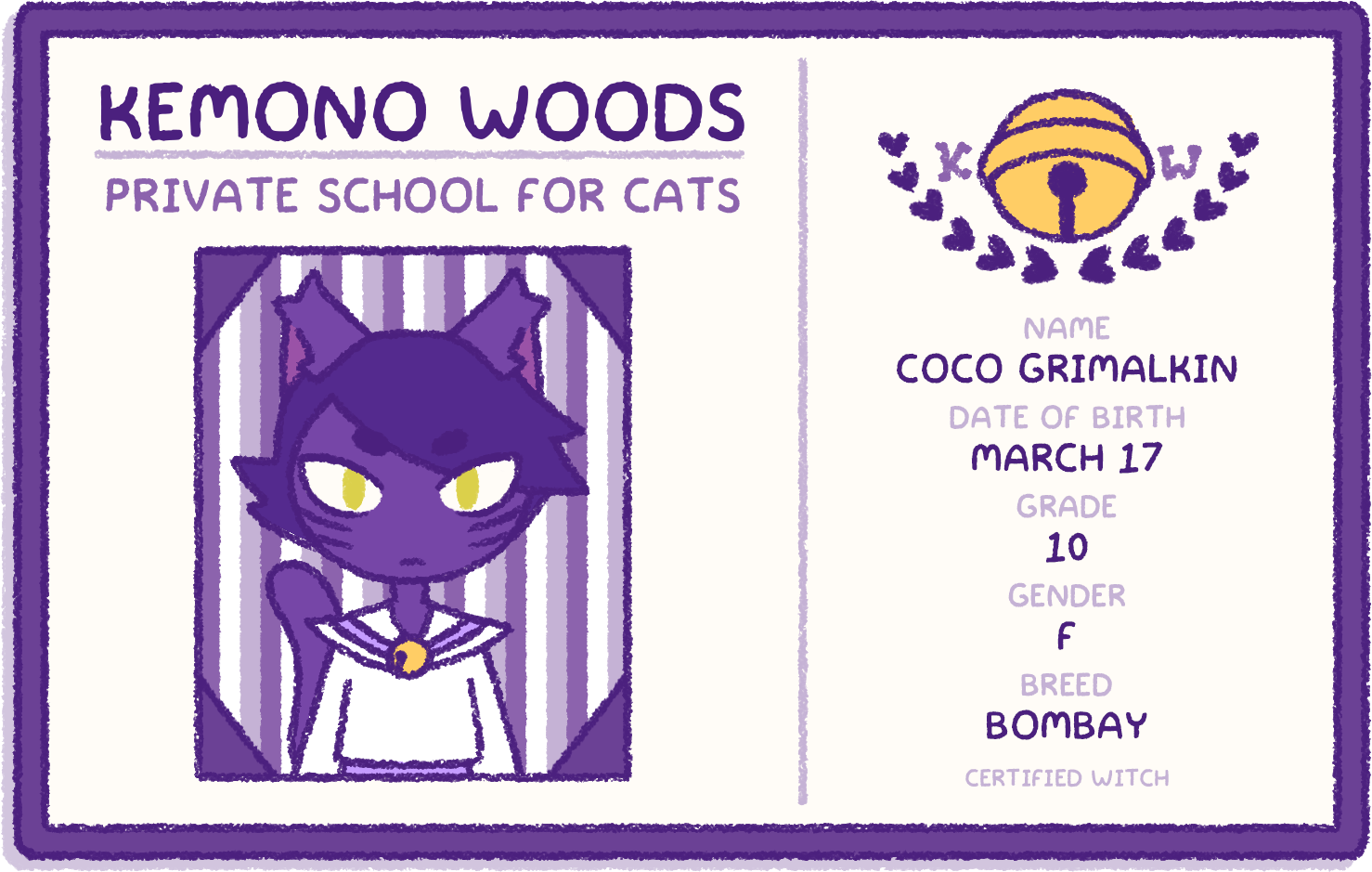 Chat with Coco Grimalkin