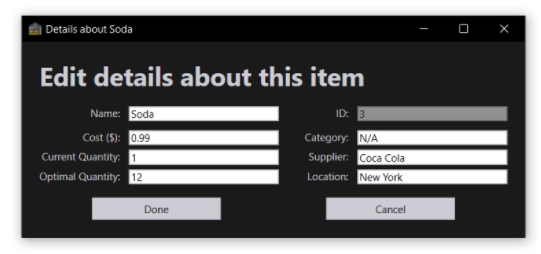 GitHub - terror/InventoryTracker: Final Project for Programming III 420-3P5-AB