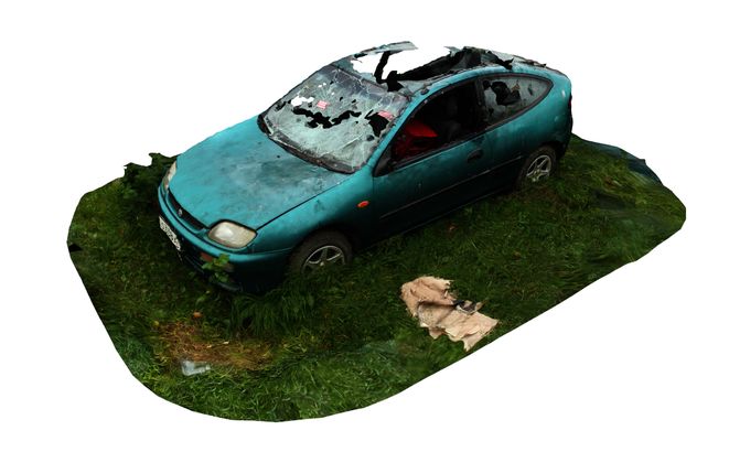 Abandoned car - Download Free 3D model by cirno (@cirnoB) [e6eb97a ...