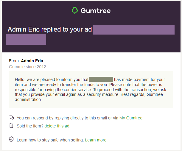 First time selling on Gumtree, please help - Gumtree