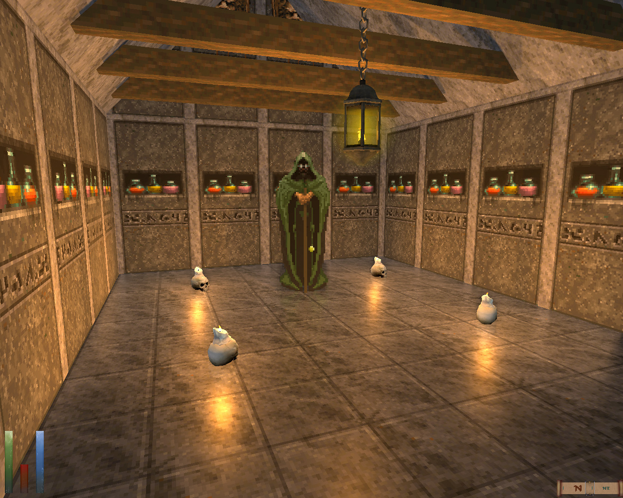 Adding dither to retro rendering? : r/daggerfallunity
