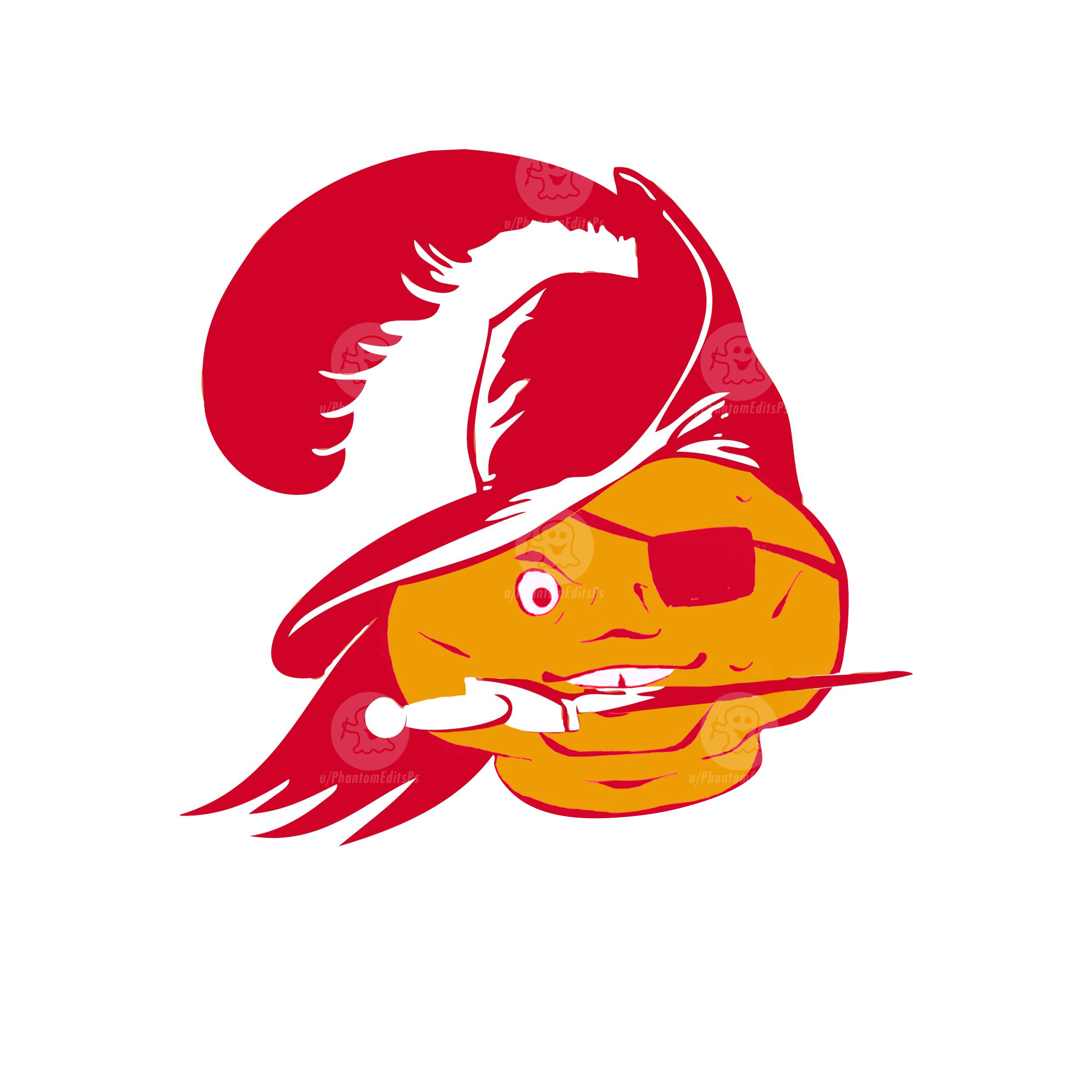 Could someone help me modify a logo? I want Grum's face (from Tim and ...