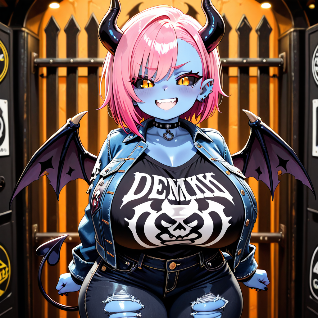 Vex, your shortstack demon brat - AI Character Cards | Character Tavern