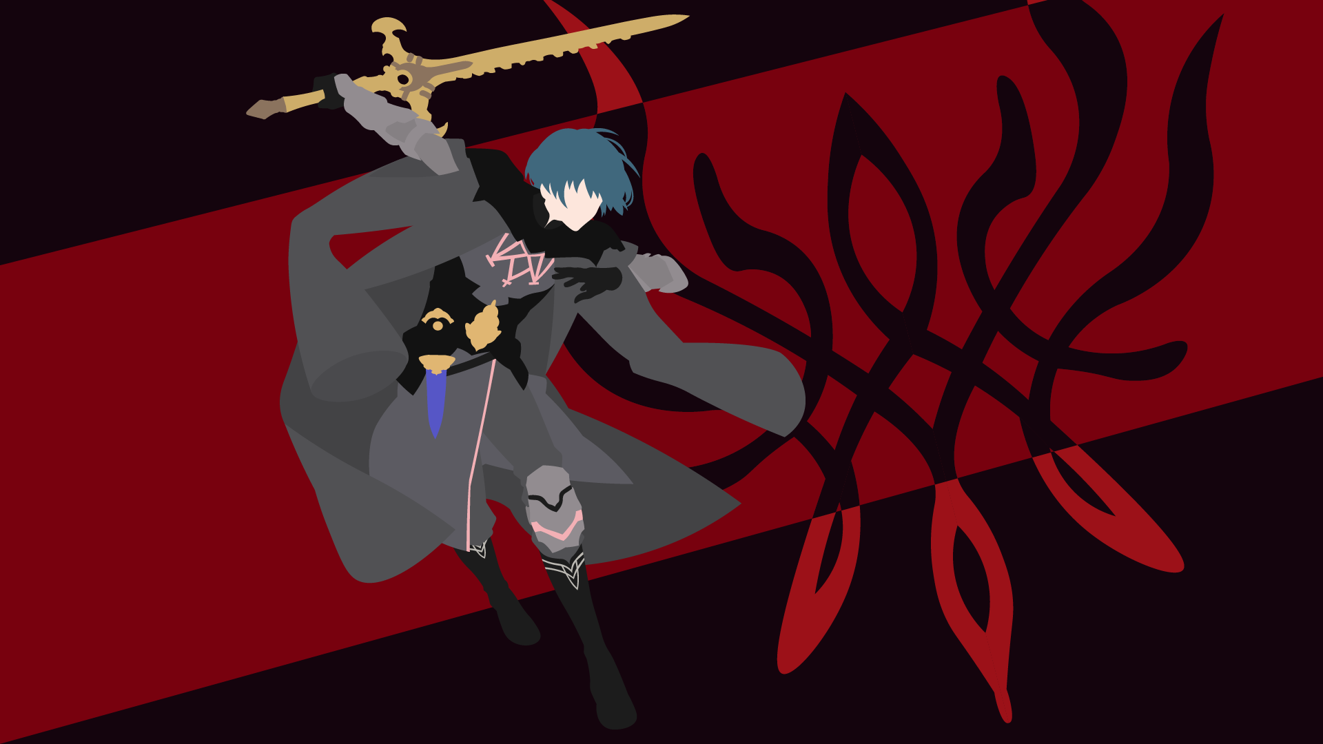 House Leaders + Byleth Vector Wallpaper Collection : r/fireemblem