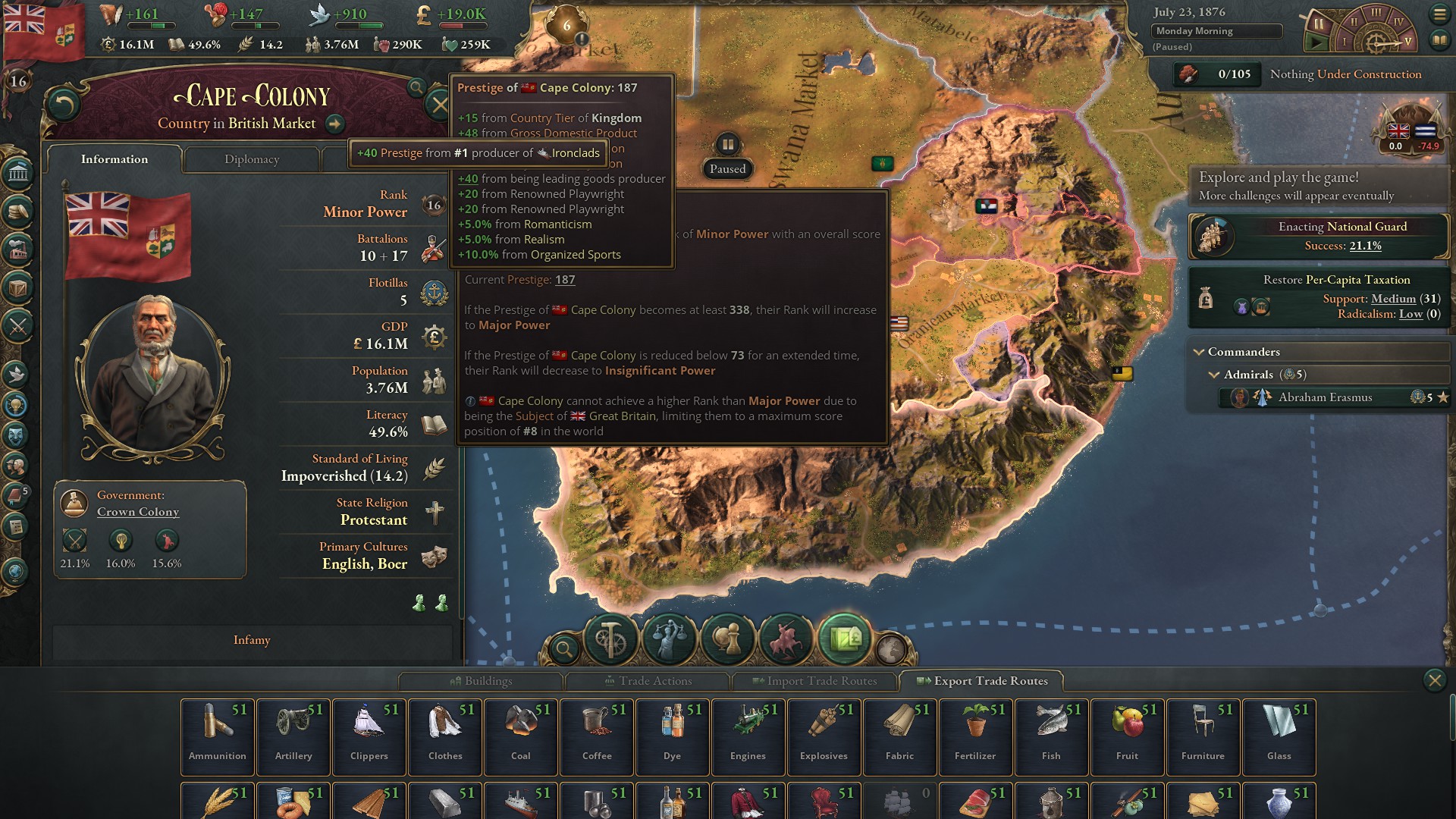 Victoria 3: A Workers Coop? That's where the workers live and lay their ...