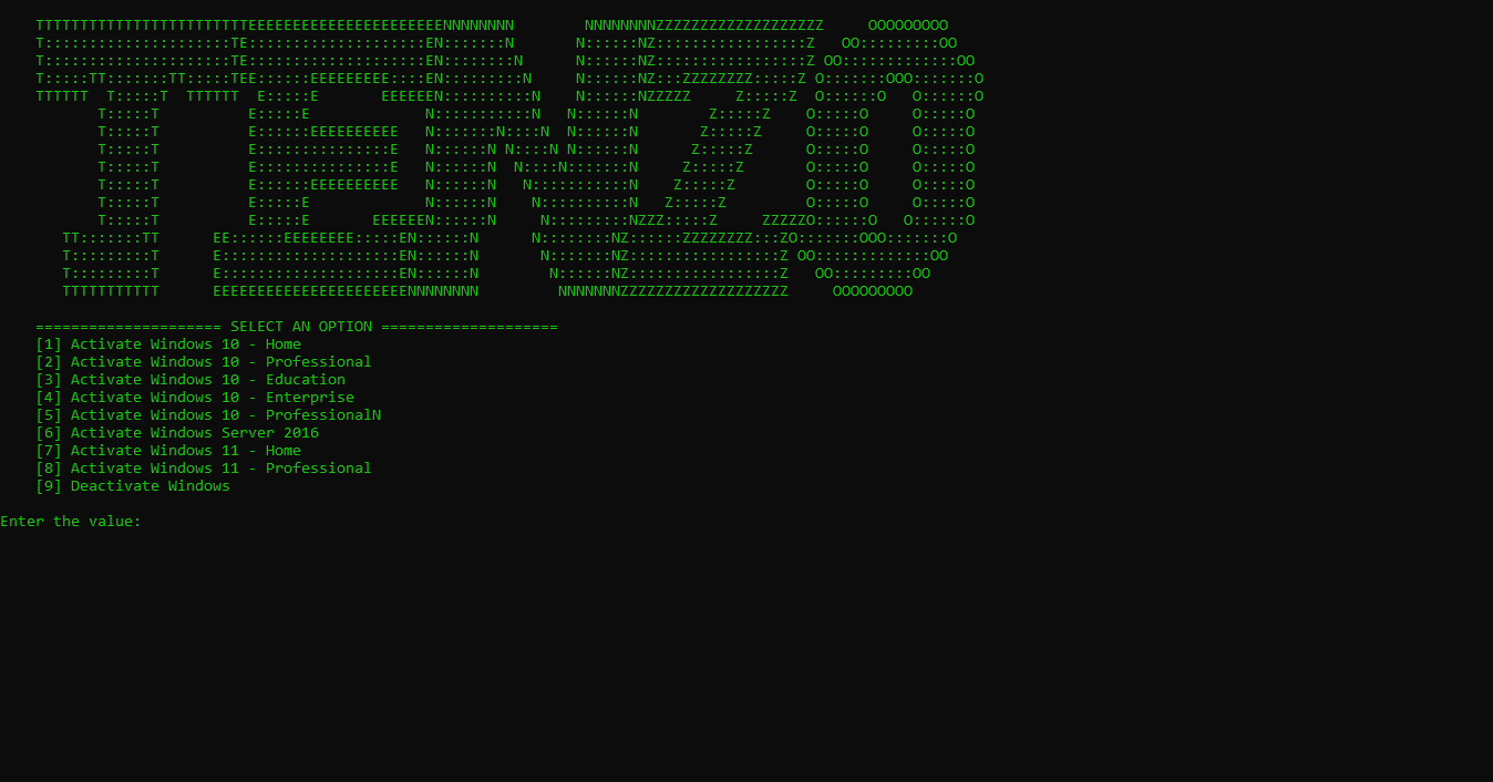 GitHub - RealTenzo/WINDOWS-ACTIVATOR: This is an .bat Activator For Windows 10 AND 11