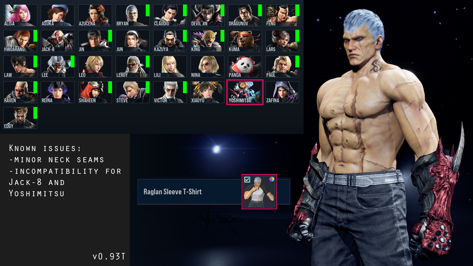 Devil Jin's Glove for Most Male Characters at Tekken 8 Nexus - Mods and community