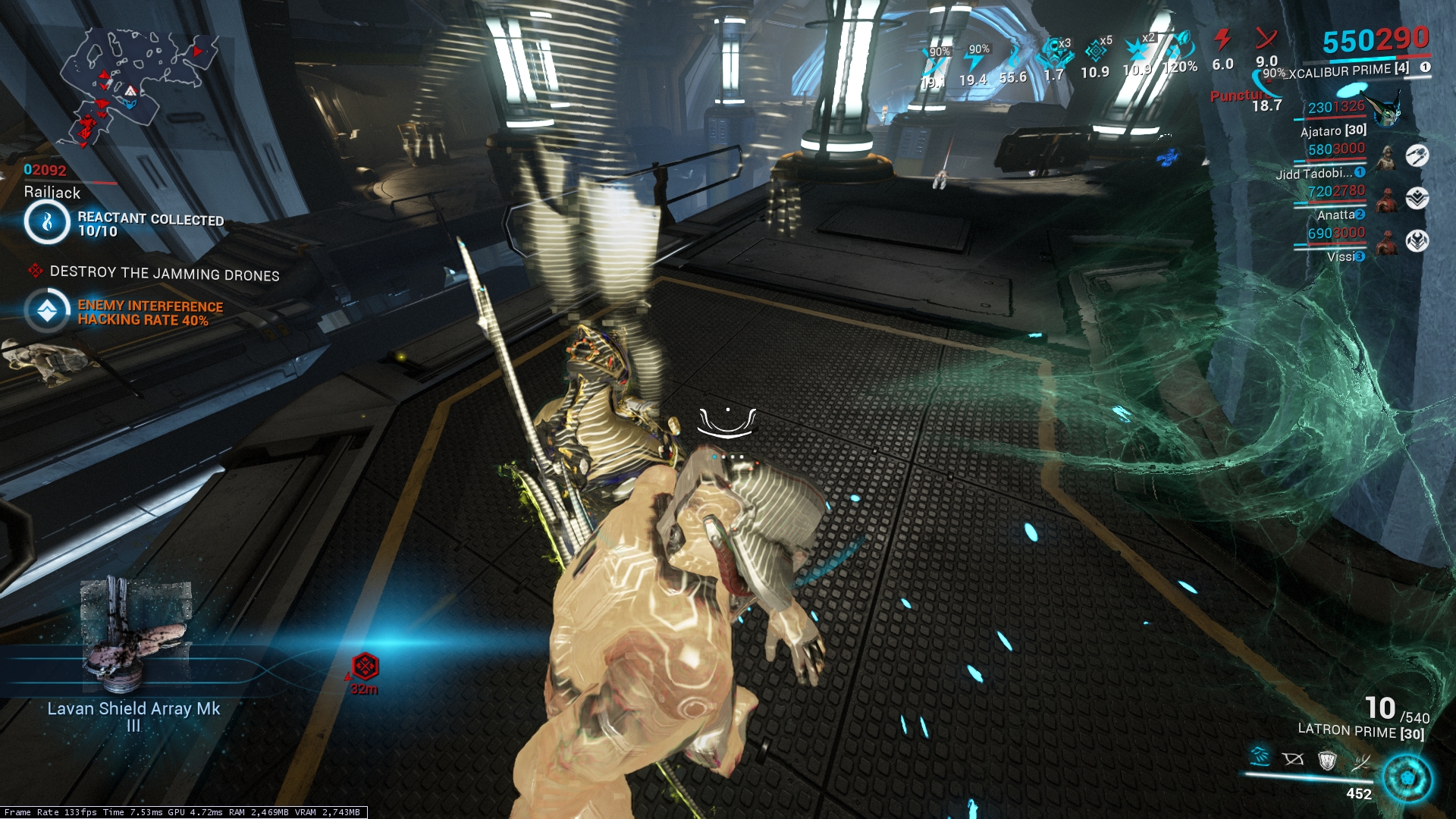 Excal prime slash dash and relic buff effect issue - Art & Animation - Warframe Forums