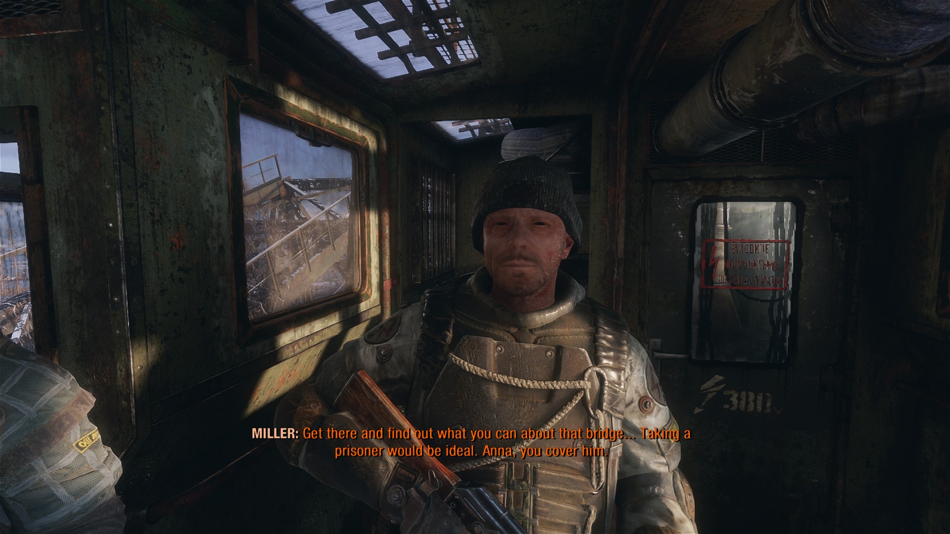[Metro Exodus] Weird bug/glitch. Some characters have pitch black eyes ...