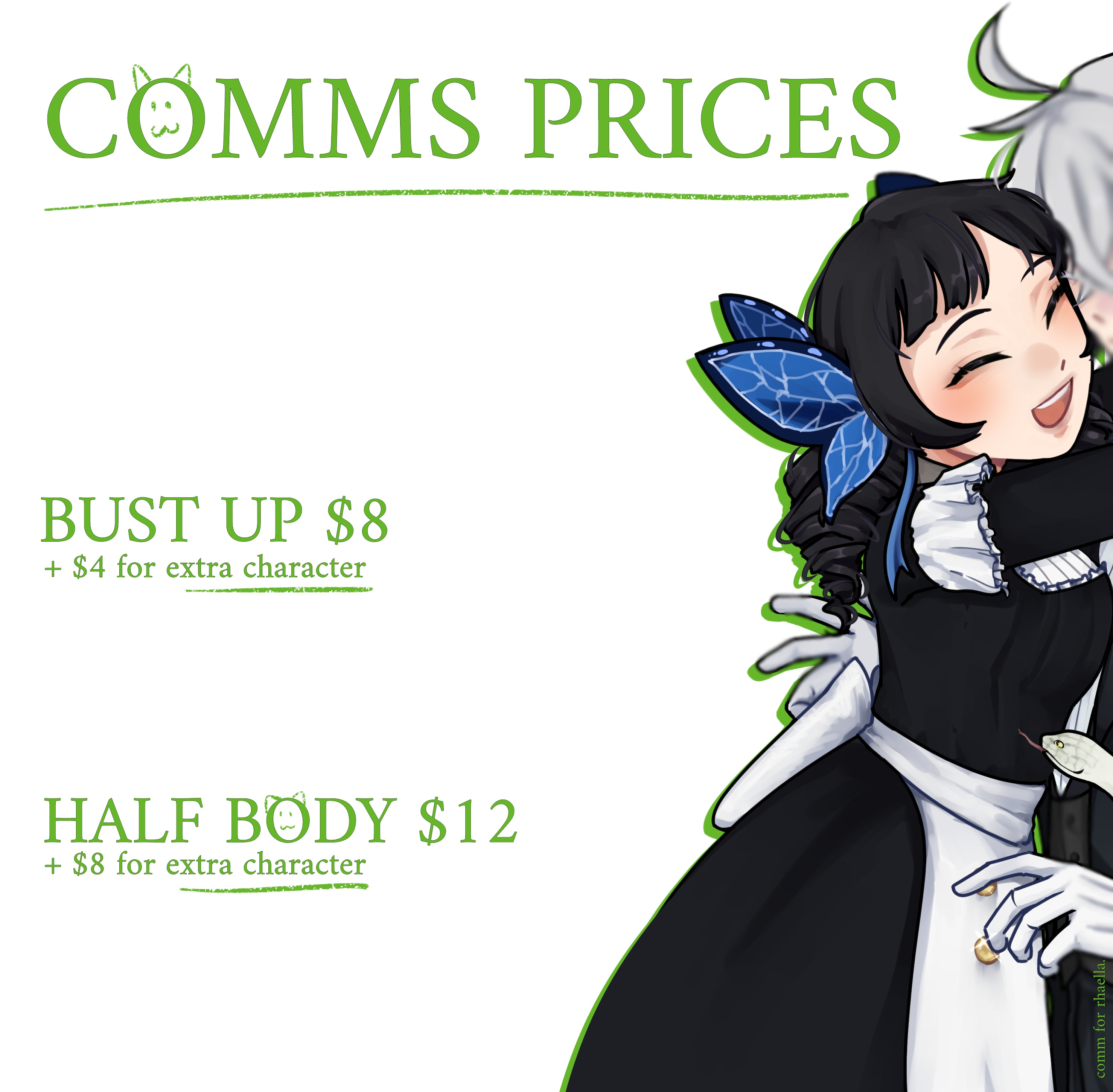 $8 / $12 COMMISSION on Toyhouse