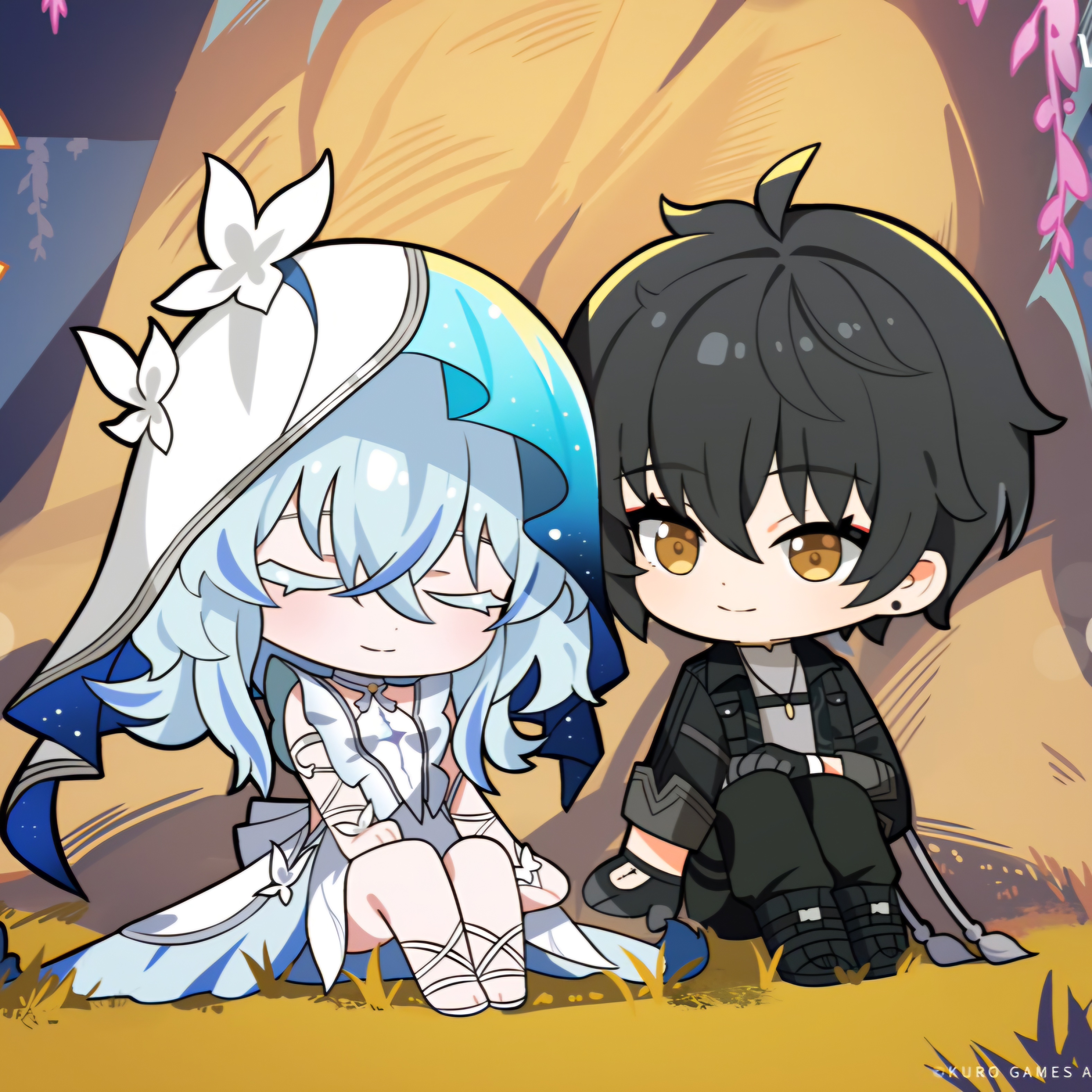 ↝𝘙𝘰𝘷𝘦𝘳 | Couple art, Chibi, Profile picture